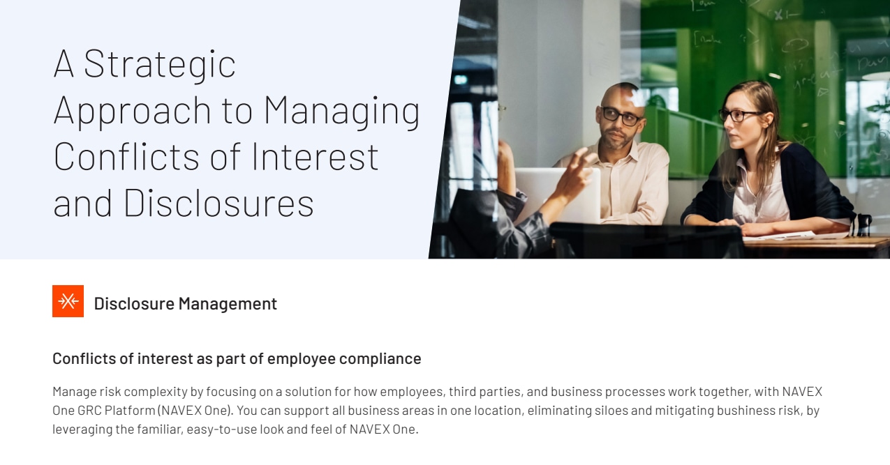 A Strategic Approach to Managing Conflicts of Interest and Disclosures ...