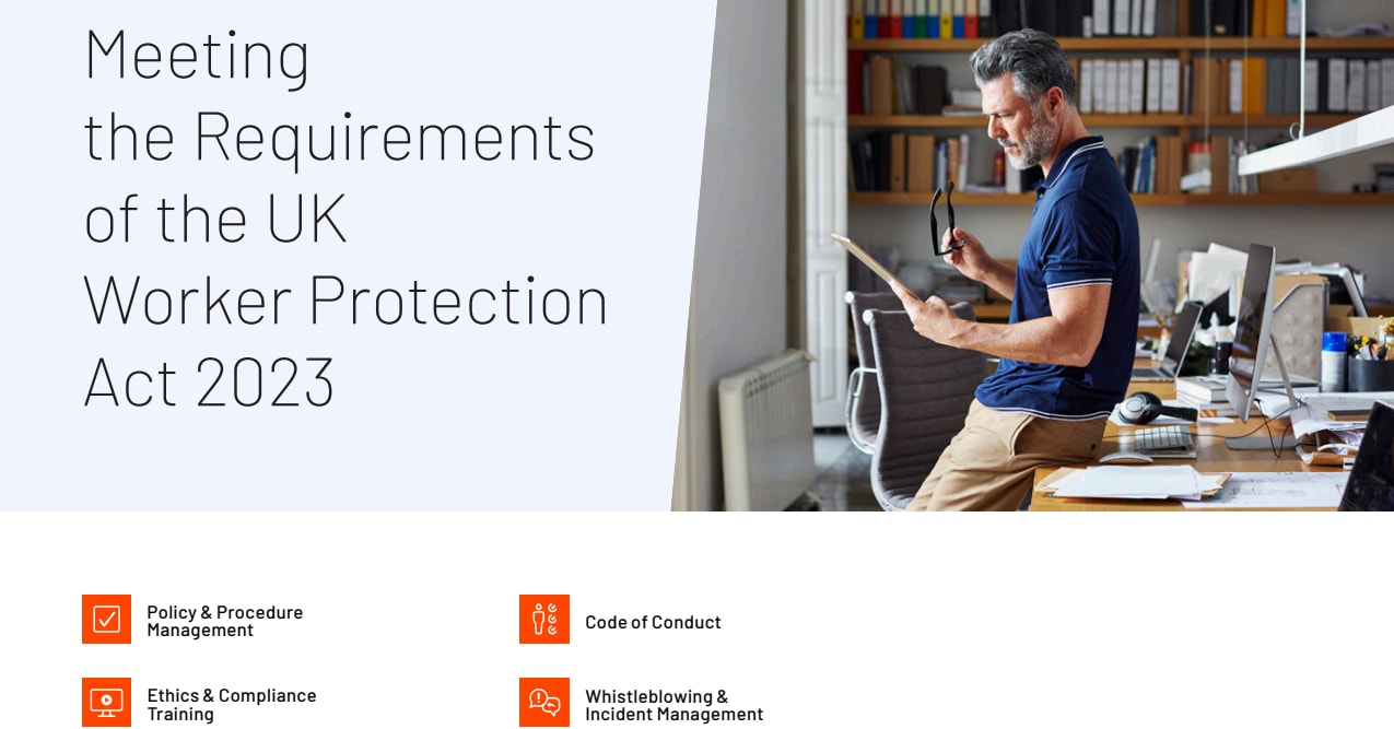 Meeting the Requirements of the UK Worker Protection Act 2023 | NAVEX UK