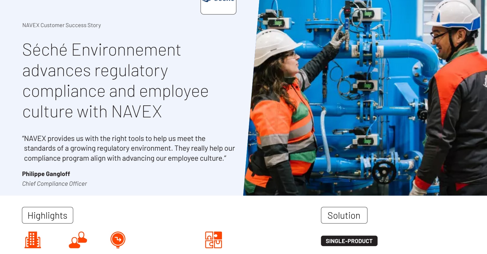 Séché Environnement advances regulatory compliance and employee culture with NAVEX | NAVEX