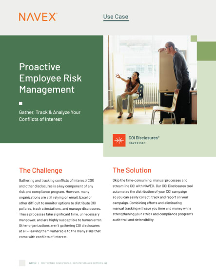 Proactive Employee Risk Management | NAVEX